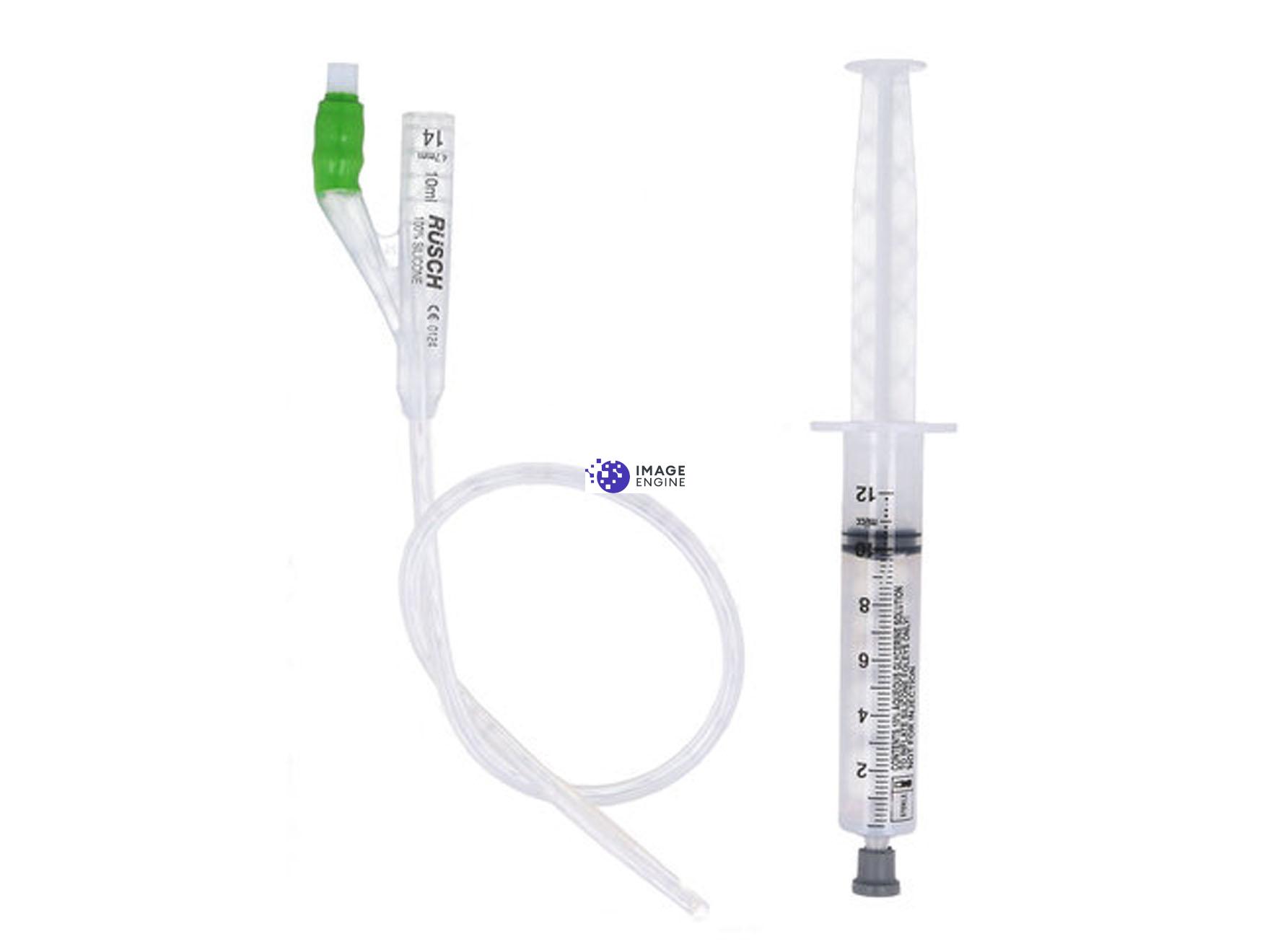 Rusch brillant plus - siliconen ballonsondes met voorgevulde spuit 10 ...