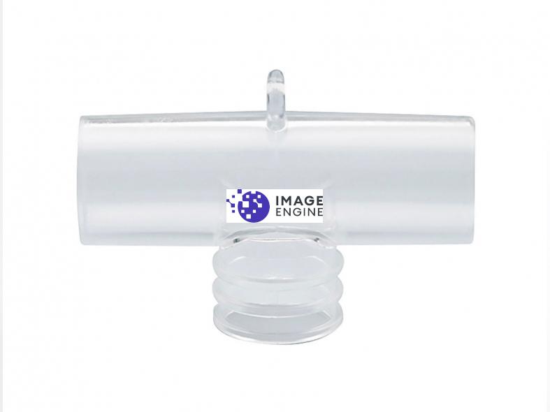 Baffled tee adapter for small nebulizers with 22mm O.D. - 1 x 50 pcs ...